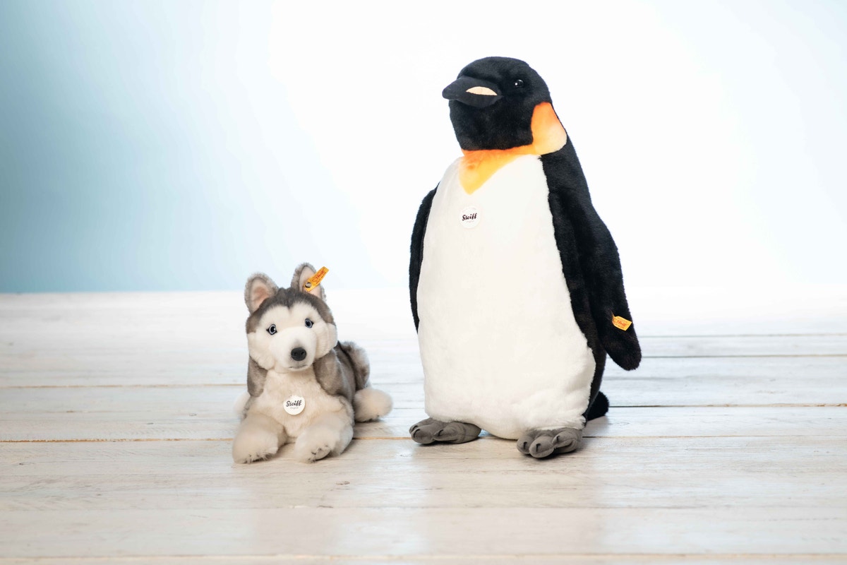 Bernie Husky, 13 in, white - Steiff.com