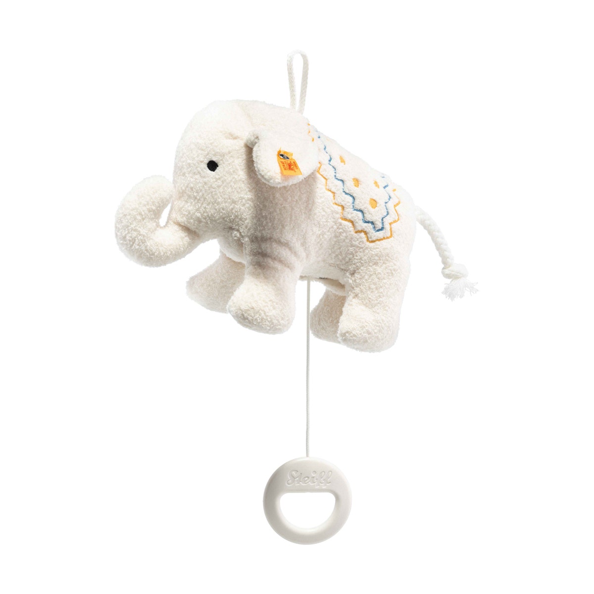 Little elephant music box, 15 cm, white - Steiff.com
