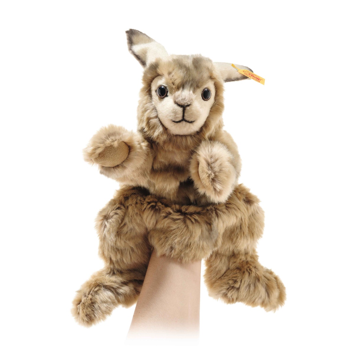 Hand puppet rabbit, 30 cm, light brown - Steiff.com