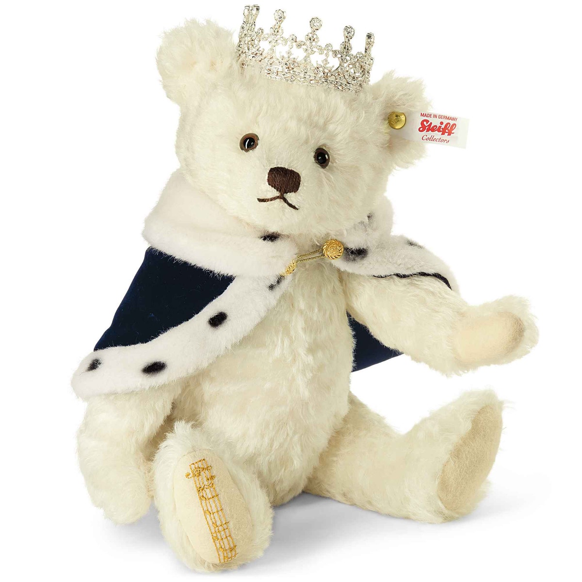 Queen Elizabeth II Tribute Teddy Bear - "Long to Reign Over Us", 12 in ...