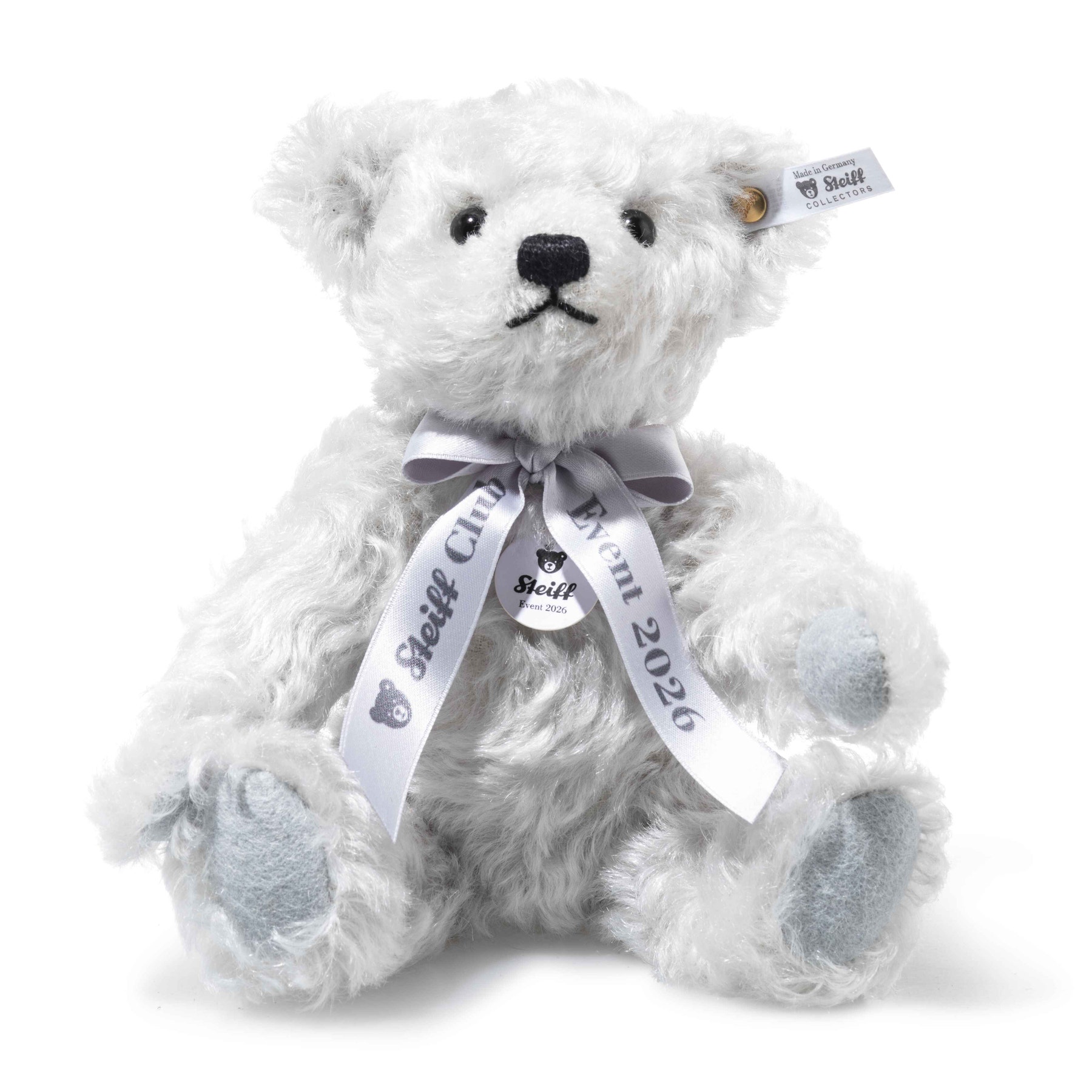 Event Teddy Bear 2026, 8 in, light gray - Steiff.com