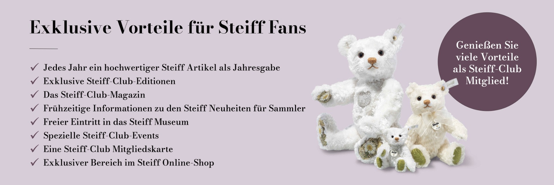 DE - Steiff Club LP - Steiff.com