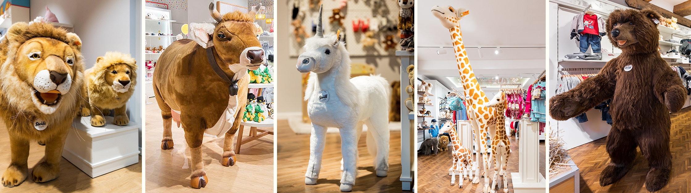 Studiotiere: Deko Tierfiguren lebensgroß - Steiff.com - Steiff.com