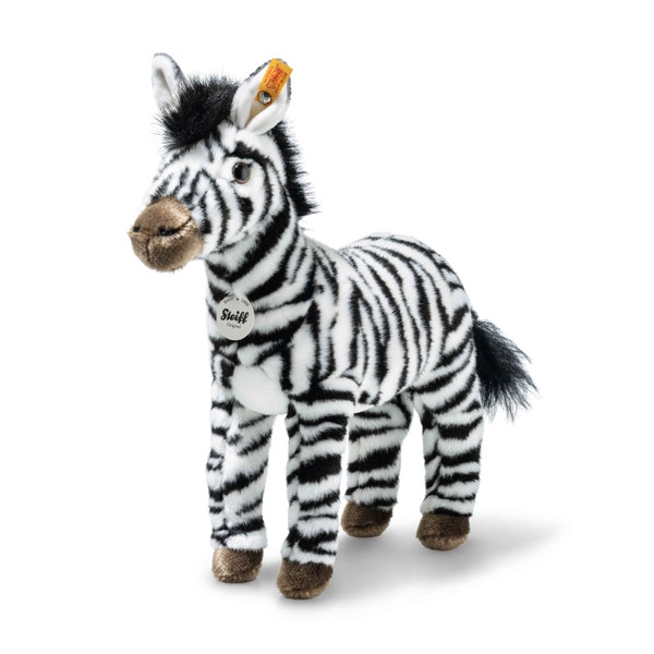 Fenny zebra, 13 in, white - Steiff.com