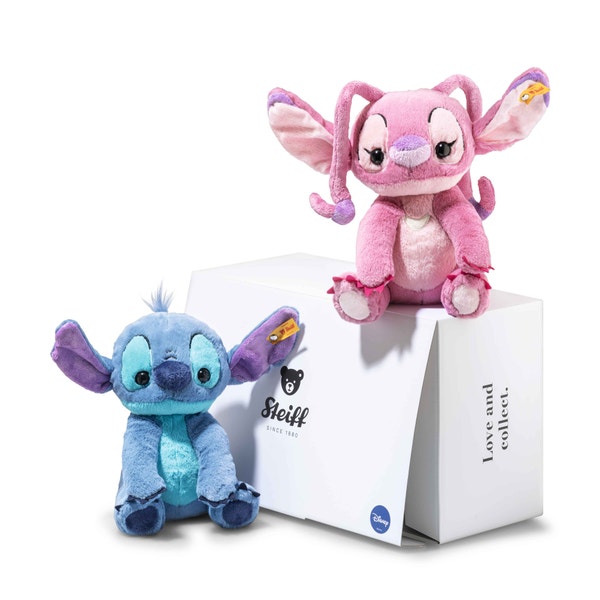 Geschenkset Disney Originals Angel und Stitch, 39 cm, mehrfarbig ...