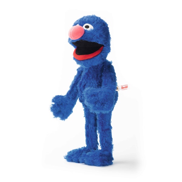 Grobi, 40 cm, medium blue - Steiff.com