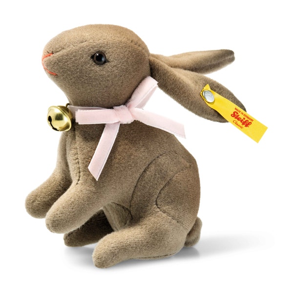Hazel rabbit, 11 cm, brown - Steiff.com