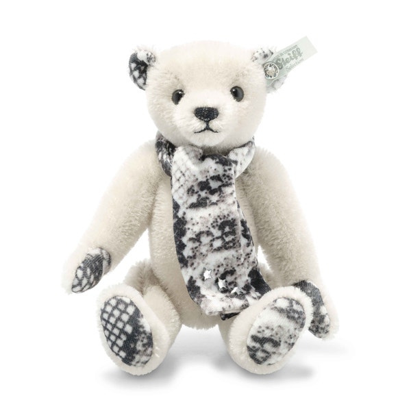 Snake Teddy bear, 15 cm, light grey - Steiff.com