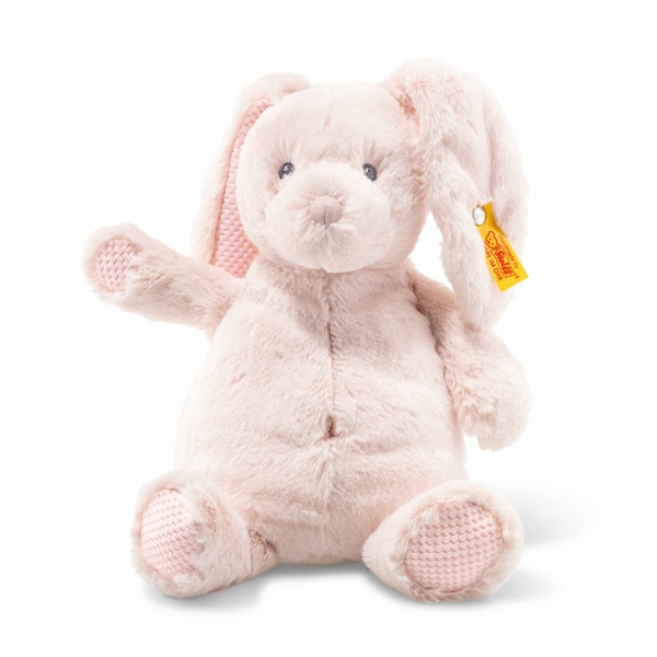 Soft Cuddly Friends Belly rabbit, 28 cm, pink - Steiff.com