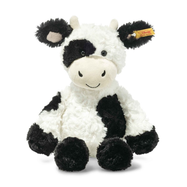 Soft Cuddly Friends Cobb cow, 30 cm, white - Steiff.com