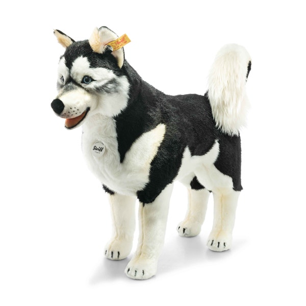 Studio Life-Sized Husky Dog, 31 in, black - Steiff.com